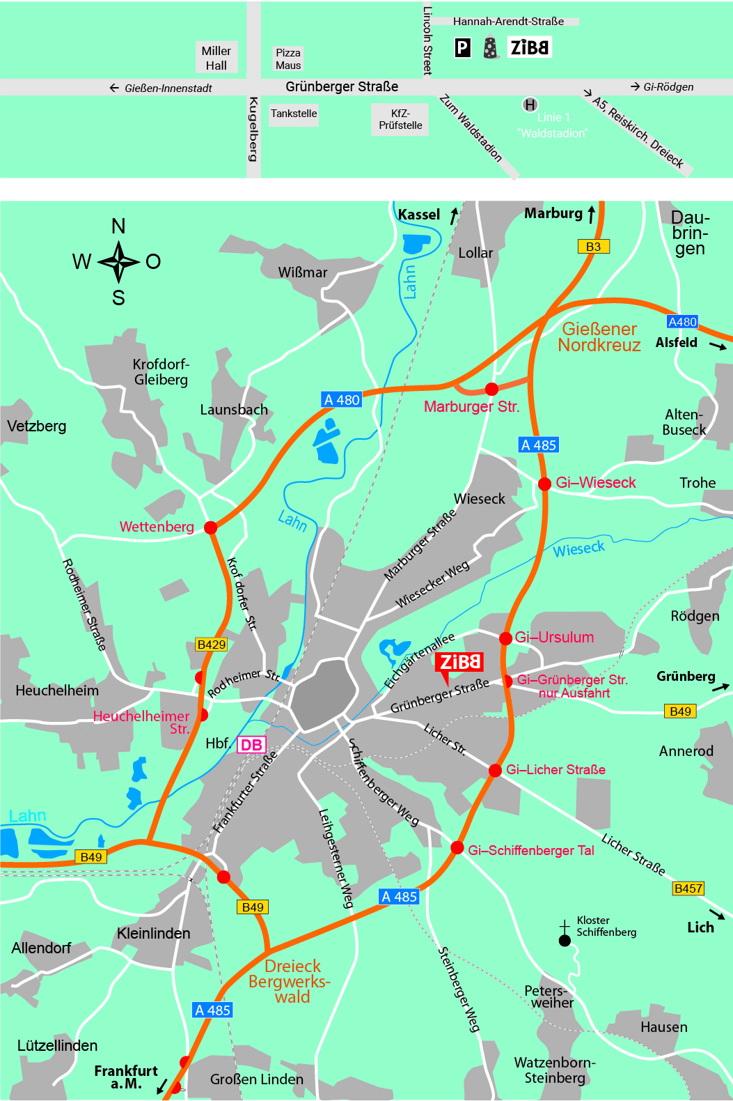 Anfahrt & Kontakt – ZiBB – Zentrum für interkulturelle Bildung ...